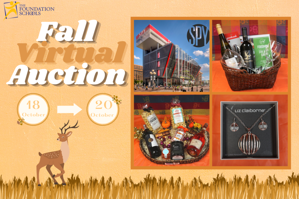Our Fall Virtual Auction Is Live! | The Foundation Schools